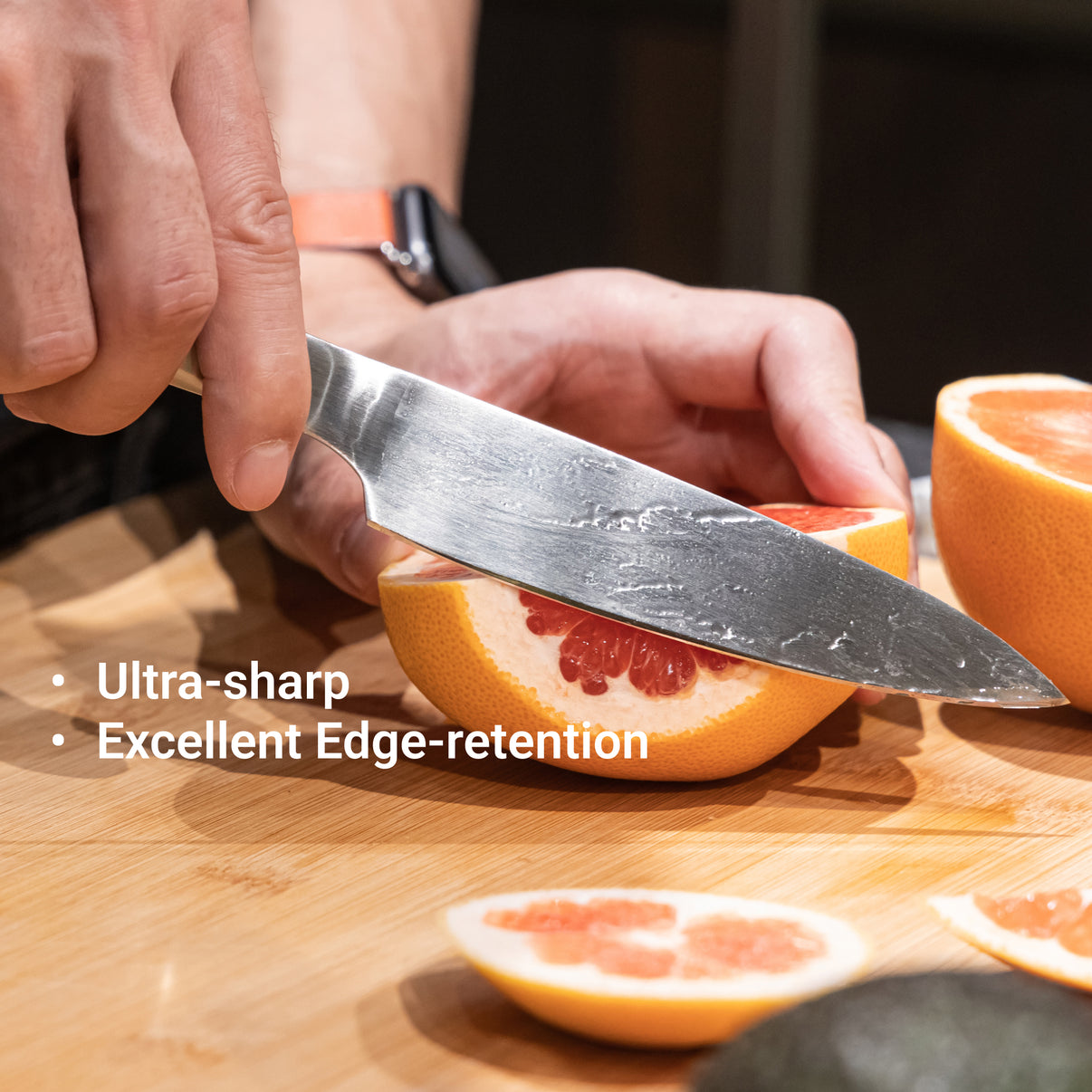5.3" Kitchen Utility Knife: Modern Stainless Steel Utility Knife | Hast