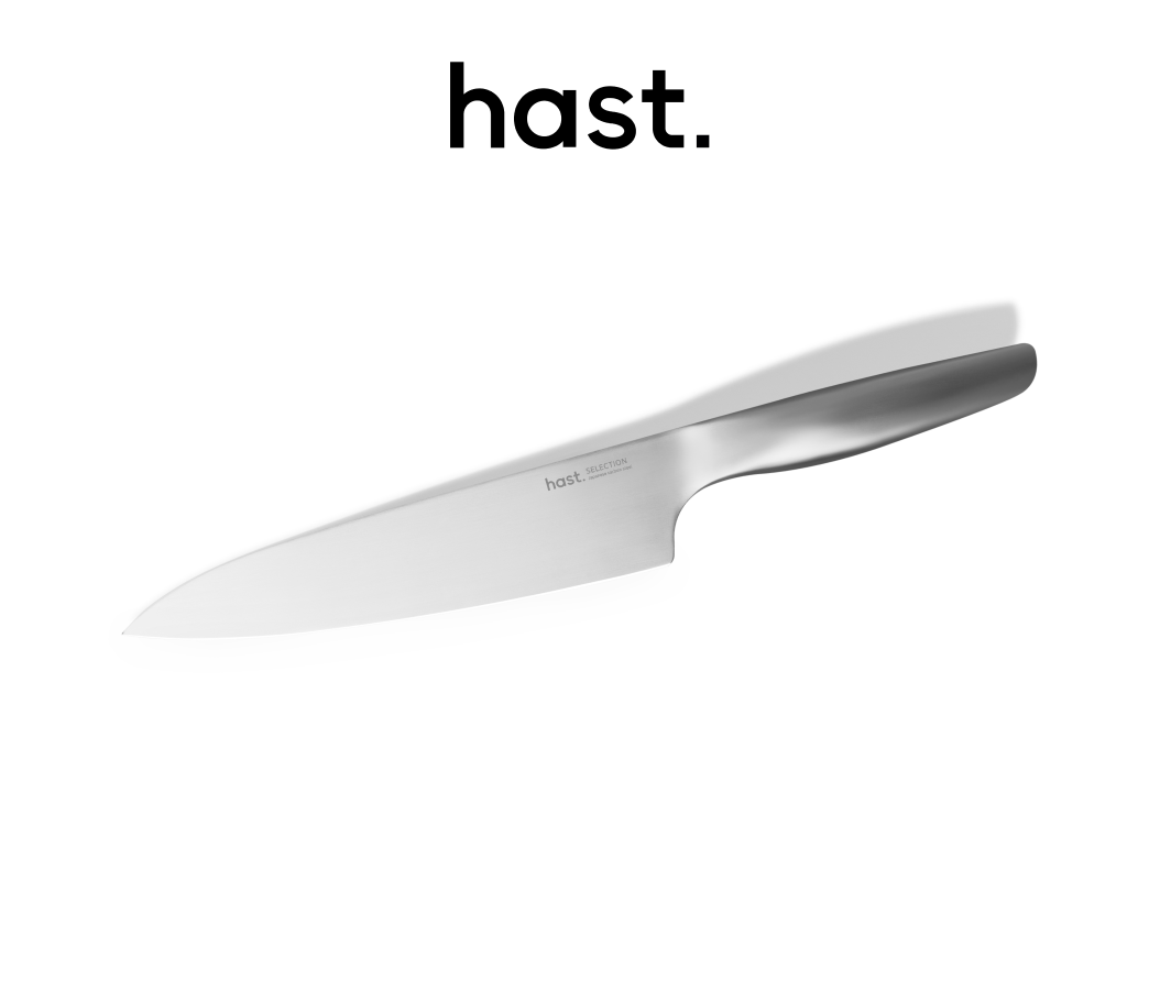 Hast Mag-nect Camping Knife Set with 6-inch chef knife